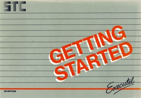 Executel Getting Started Manual Manual Computing History