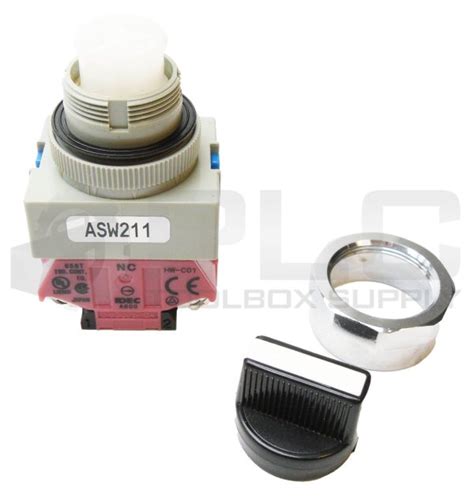 LOT OF 2 NEW IDEC ASW211 SELECTOR SWITCH PLC Toolbox Supply
