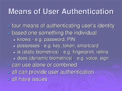 identification and authorization ppt download