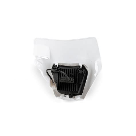 Led Headlight Type Ktm Exc V2 White With Led Strip Str8