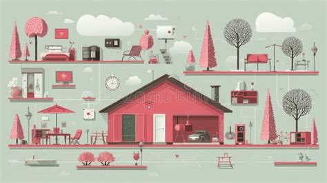 Smart Home Ecosystem Stock Illustration Illustration Of Ecosystem 374723451