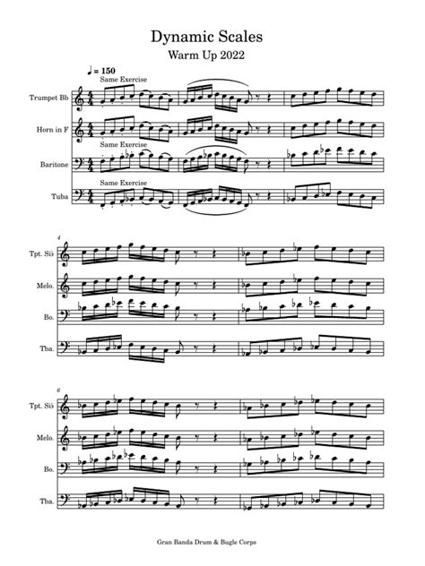 Dynamic Scales Pdf Marching Bands Music Dynamic Scales Pdf Marching Bands Music