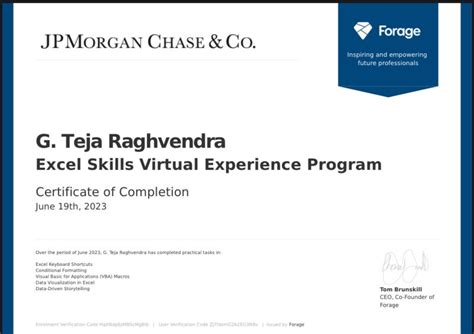 Teja Raghvendra Gorli On Linkedin Finished The Task🙌😌 From Forage