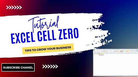 Fill All Blanks Cells With Zeros Ms Excel Youtube