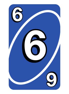 Blue Uno Reverse Card Fun Gameplay Card Game Reversal Effect