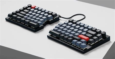 Keychron Q11 Qmk 75 Keyboard Splits Down The Middle