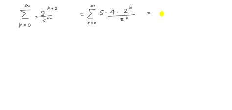 SOLVED Points The Following Series Are Geometric Series Or A Sum Of Two Geometric Series