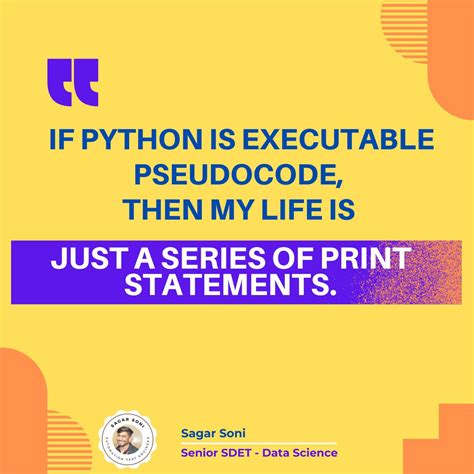 sagar soni on linkedin python programming techhumor datascience