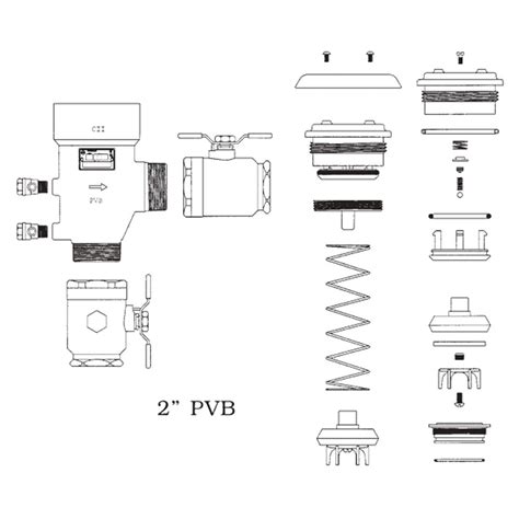 Conbraco Cdc4v 500 09 Pvb Cap And Float Repair Kit 2