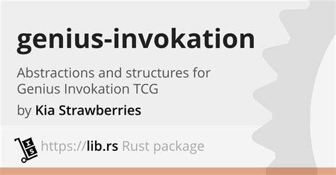 Genius Invokation — Rust Library Lib Rs