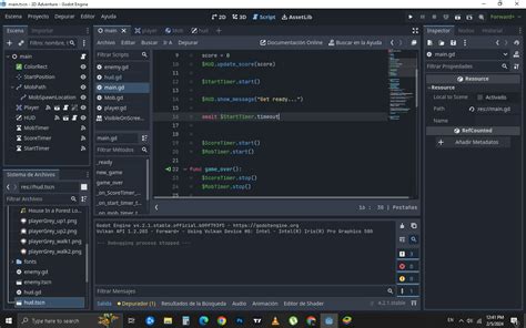 Godot Your First D Game Error YIELD And AWAIT Help Godot Forum
