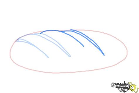 How To Draw Bread DrawingNow
