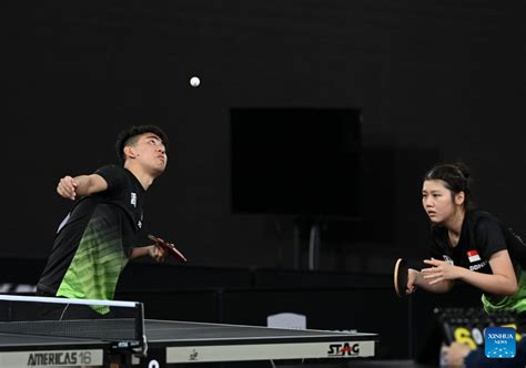 China Secures Full Doubles Quota In World Table Tennis Championships