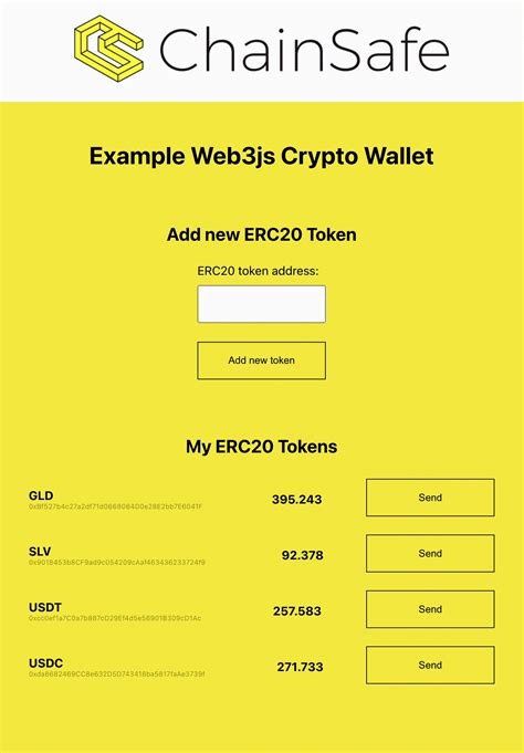 Creating A Wallet Application Using Web3js V4 And Reactjs