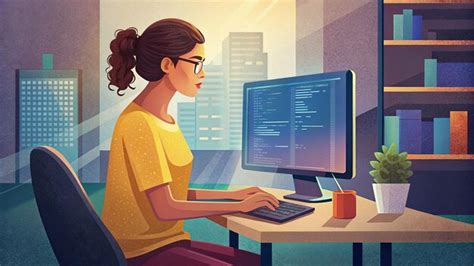Woman Coding On Computer Images Free Download On Freepik