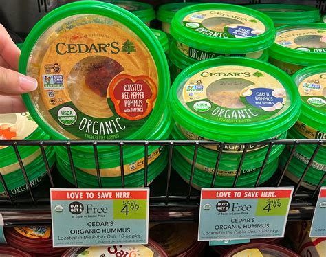 Cedars Organic Hummus Is Just 2 At Publix Iheartpublix