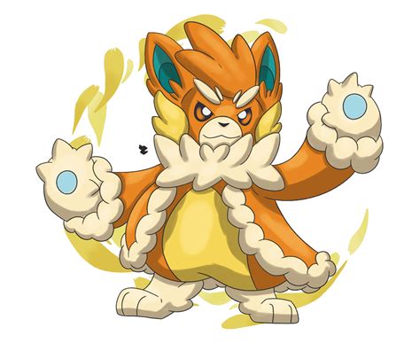 I Got An Idea For A Pawmot Redesign So Here It Is I Decided To Give It A Kind Of Fur Coat