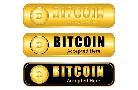Bitcoin Button Crypto Currency Icon With Golden Colour 3452930 Vector Art At Vecteezy