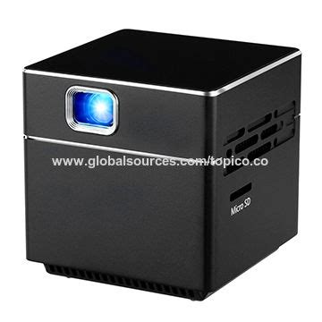 Buy China Wholesale Hot Selling Wireless Cube Pico Projector 120 Display 100lumens Wifi Micro