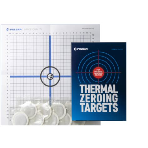 Термална мишена Pulsar 10 броя Термални прицели монокуляри и насадки за нощно виждане