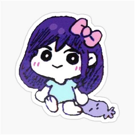 Omori Chibi Aubrey Sticker For Sale By Mizro Redbubble