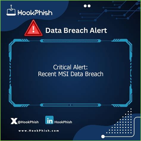 Critical Alert Recent Msi Data Breach
