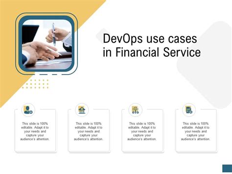 devops use cases in financial service devops ppt summary presentation