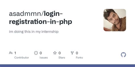 Github Asadmmn Login Registration In Php Im Doing This In My Internship