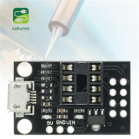 attiny85 digispark kickstarter micro usb placa de desenvolvimento dc 5v