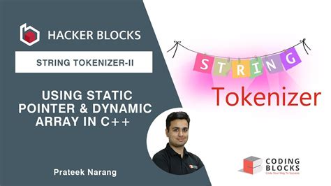 String Tokenizer Ii Implemenation Using Dynamic Array And Static