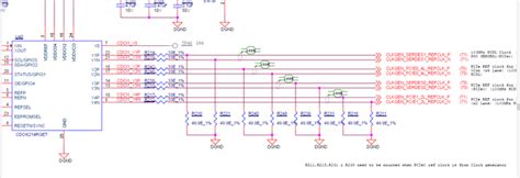 why are these lvds clock signals pulled low r electronic circuits