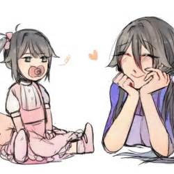 Ayano Aishi And Ryoba Aishi Yandere Simulator Fan Art Yandere