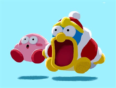 Kirby And King Dedede Kirby Drawn By Aruco Coo Danbooru