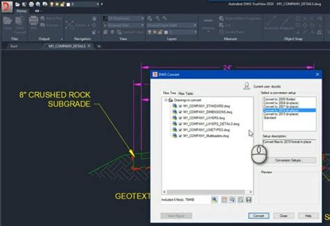 How To Convert AutoCAD To Lower Version In