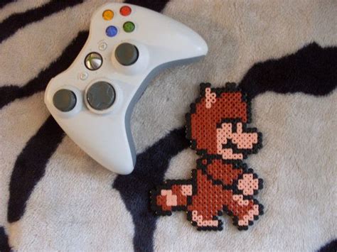 Super Mario Bros 3 Tanooki Perler Bead Sprite By ~bigbossff On