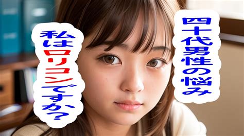 40代男性の悩み。私は、ロリコンですか？ Youtube