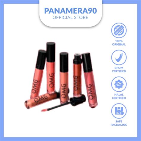Jual OMG Matte Kiss Lip Cream Lipstick Lipcream Original | Shopee Indonesia