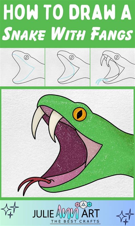 26 Easy Snake Drawing Ideas For Reptile Lovers Julie Ann Art