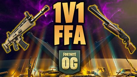 V FFA BUILD FIGHTS Oced Fortnite Creative Map Code