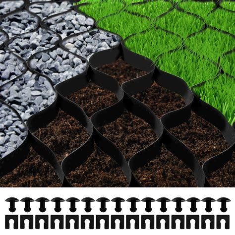 vevor ground grid paver geocell grid 2in thick geo grid 27x4ft hdpe for