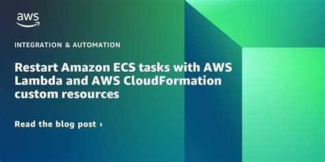 Restart Amazon Ecs Tasks With Aws Lambda And Aws Cloudformation Custom Restart Amazon Ecs Tasks With Aws Lambda And Aws Cloudformation Custom