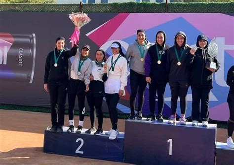 دختران تنیس‌باز مازنی نایب قهرمان شدند