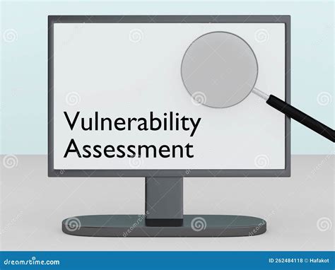 Vulnerability Assessment Concept Stock Illustration Illustration Of