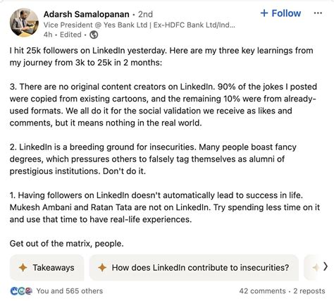 Tanmay Mehta On Linkedin Content Theft Linkedin