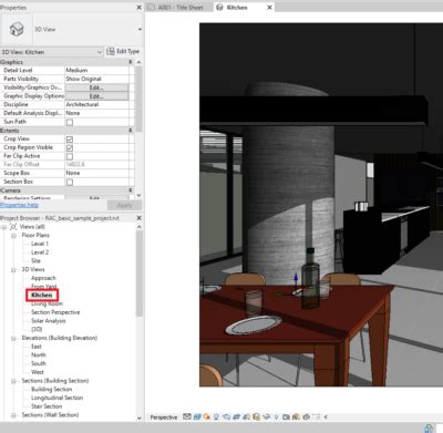 How To Lock A D View In Revit