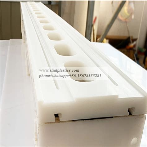 Sliding Plastic Polyethylene Strip Uhmw Chain Wear Strips Linear Chain Guide Rail Buy Hmwpe