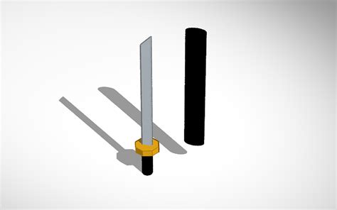 3d Design Sword Tinkercad