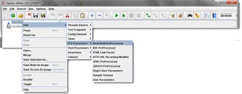 What Are Different Pre Processor In Jmeter Test Plan