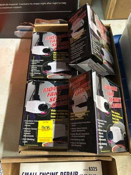 4 Fake Security Cameras Auction Solutions Inc Celebrating 25 Years 4 Fake Security Cameras Auction Solutions Inc Celebrating 25 Years