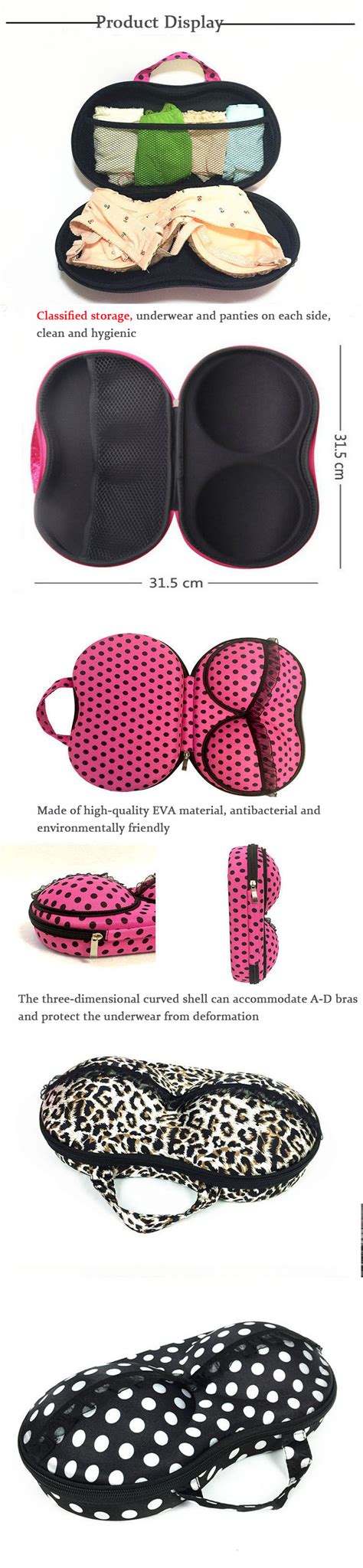 Badu Bg 1 бр сутиен Кутия за съхранение на бельо Бельо за пътуване Преносим защитен държач